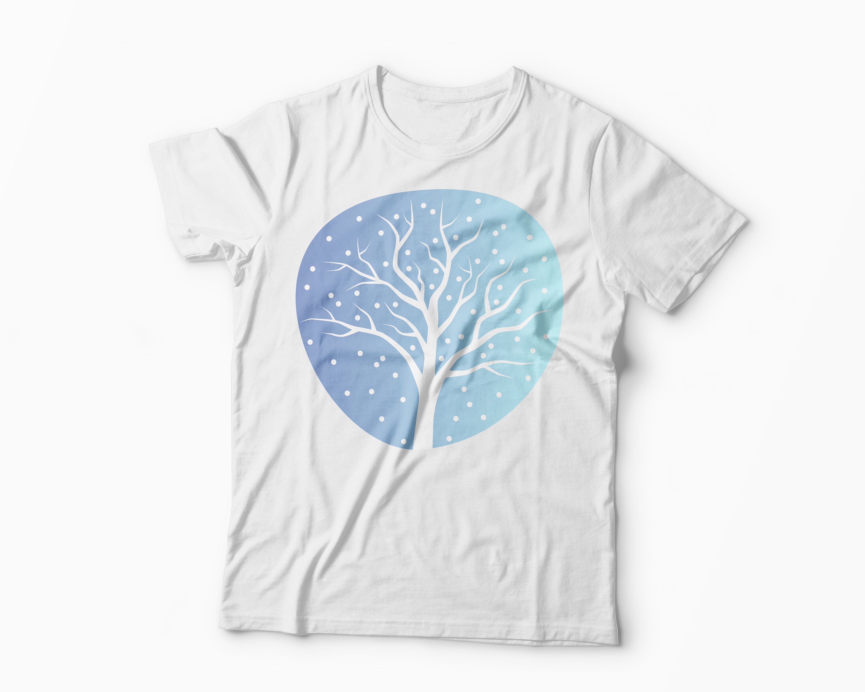 Winter Tree SVG - Etsy
