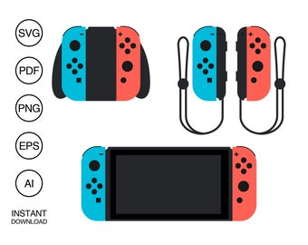Video Game Controller SVG Layered File Download - Etsy
