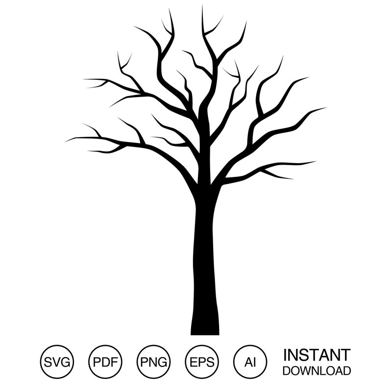 Tree Svg - Etsy