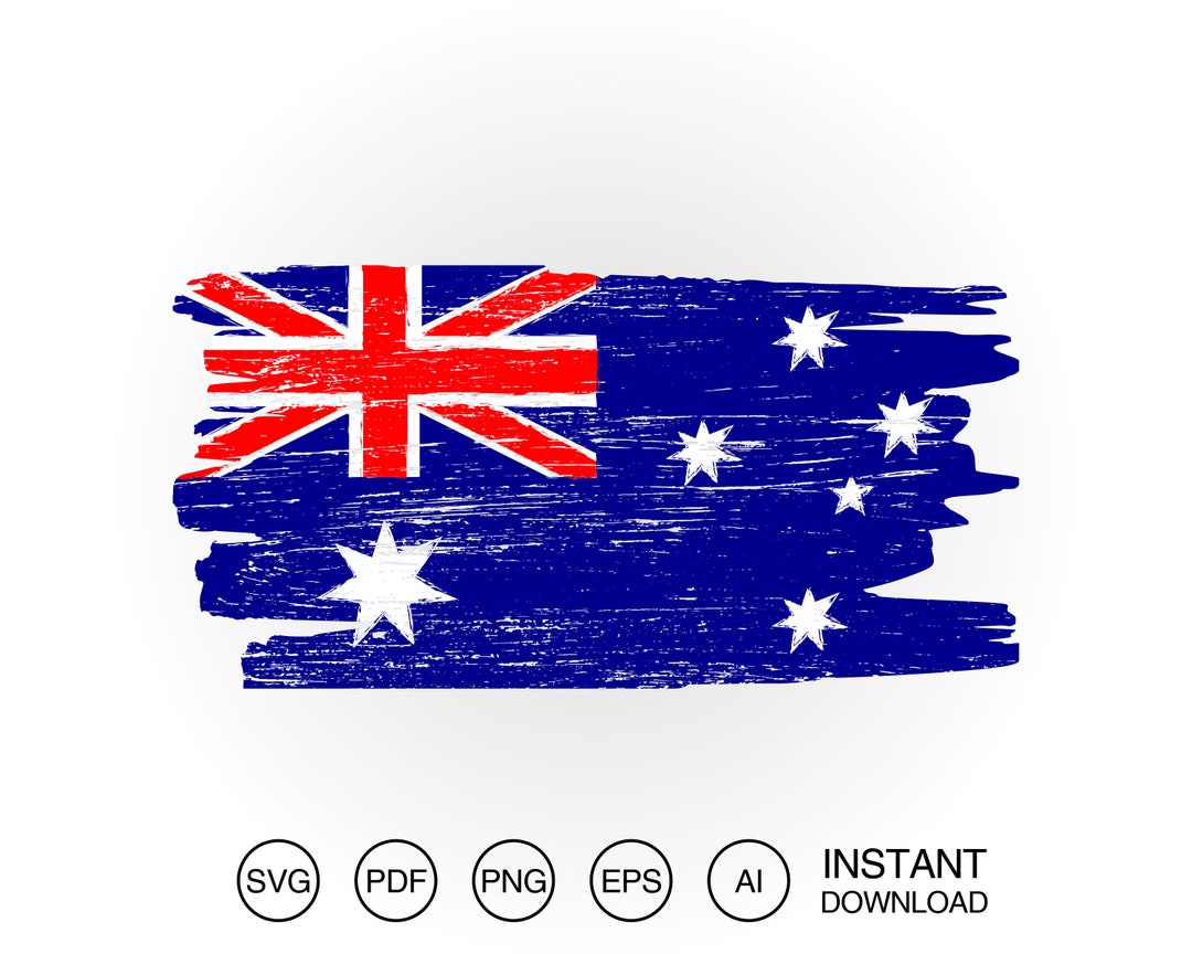 Australia Flag SVG - Etsy