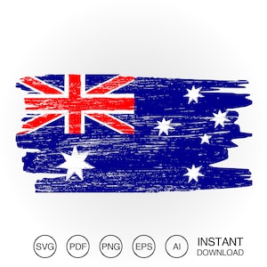 Australia Flag SVG - Etsy