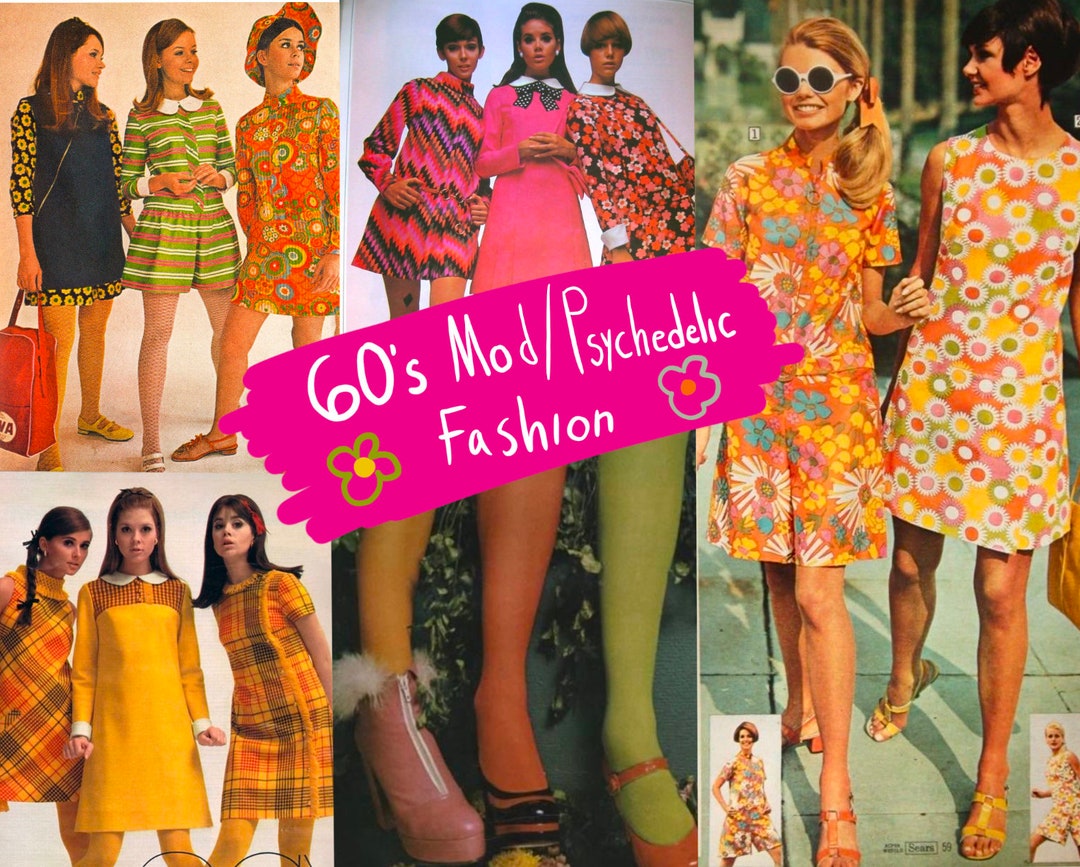 60s Mod Fashion Bundle - Etsy