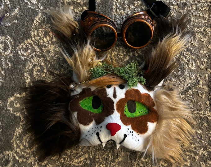 Therian Cat Mask ~ Mosspelt ~ High Quality - Etsy