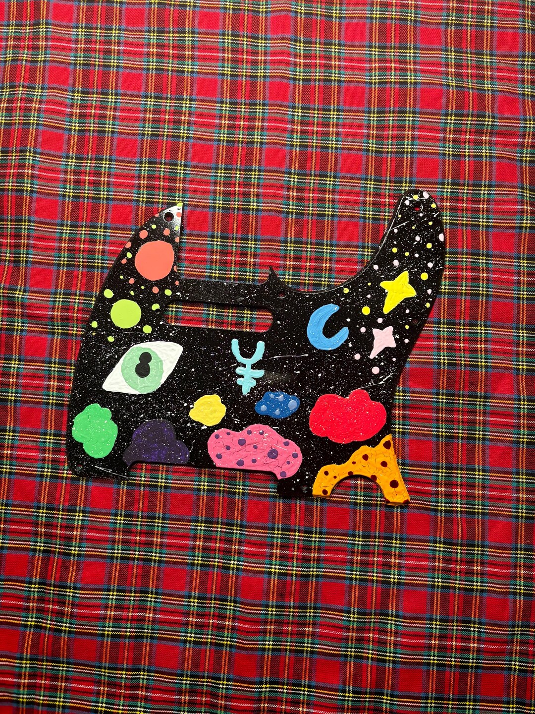 Psychedelic 60s Style Telecaster Pickguard - Etsy
