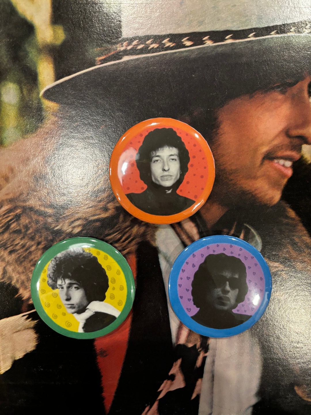 Bob Dylan Pin/badge/button - Etsy