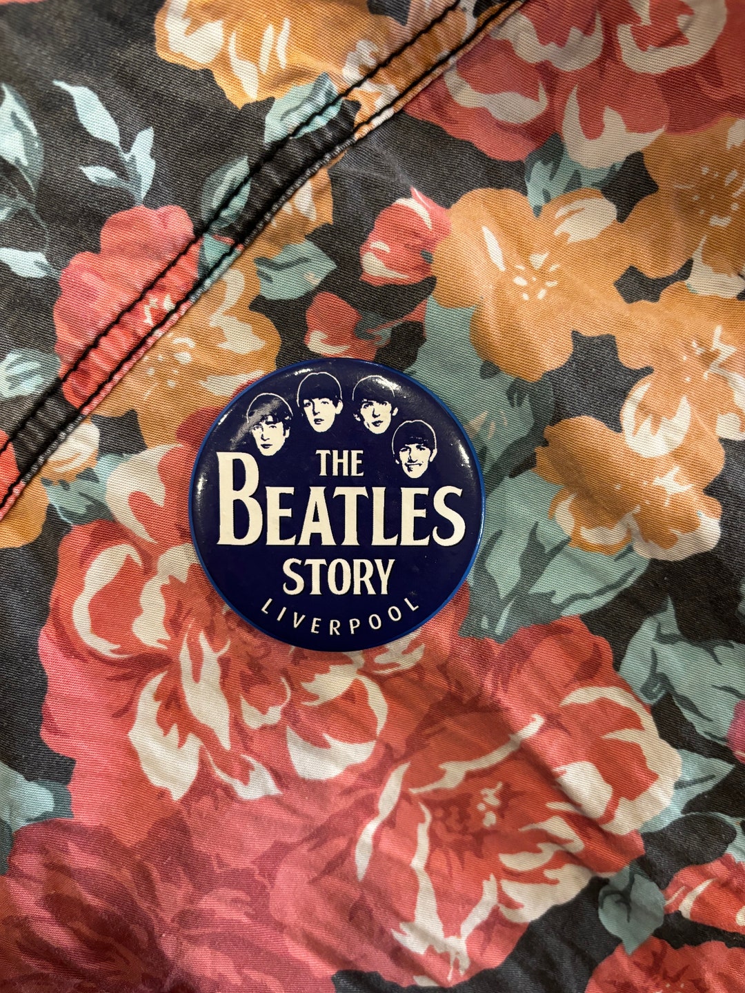 The Beatles Story Liverpool Paul John George Ringo the Beatles Pin ...