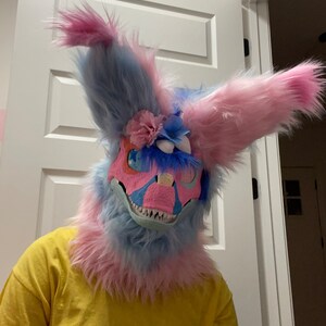 Dino Mask Pink Ocean HQ - Etsy