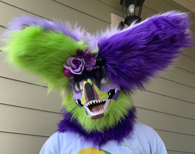 Dino Mask Premade - Etsy