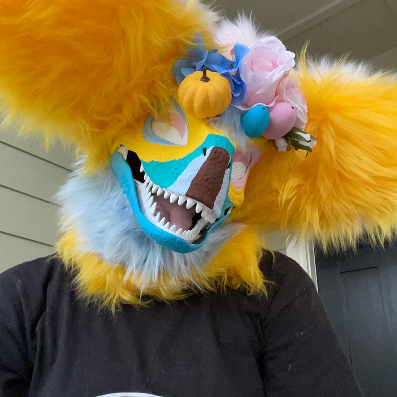 Furry Mask - Etsy