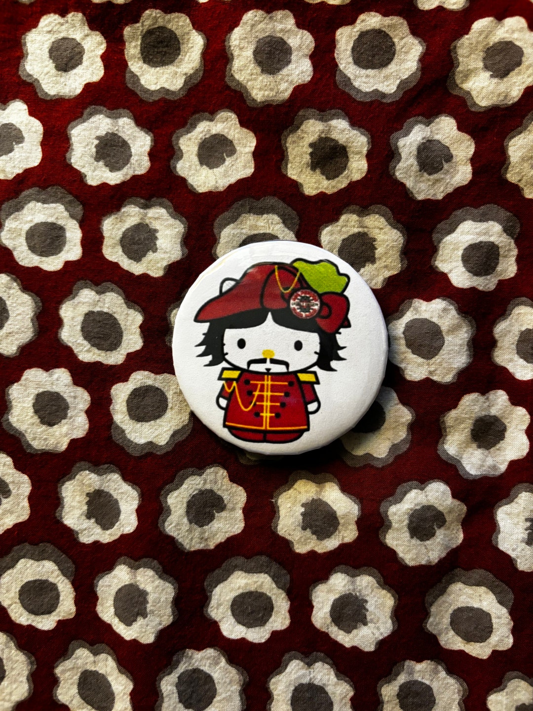 George Harrison Sgt Pepper Hello Kitty the Beatles Pin/badge/button - Etsy