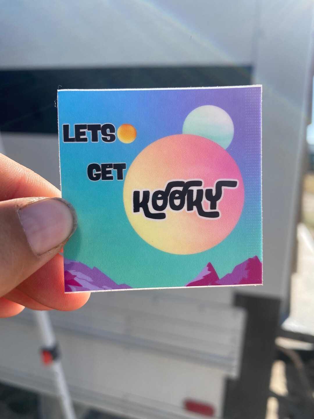 Lets Get Kooky Sticker - Etsy