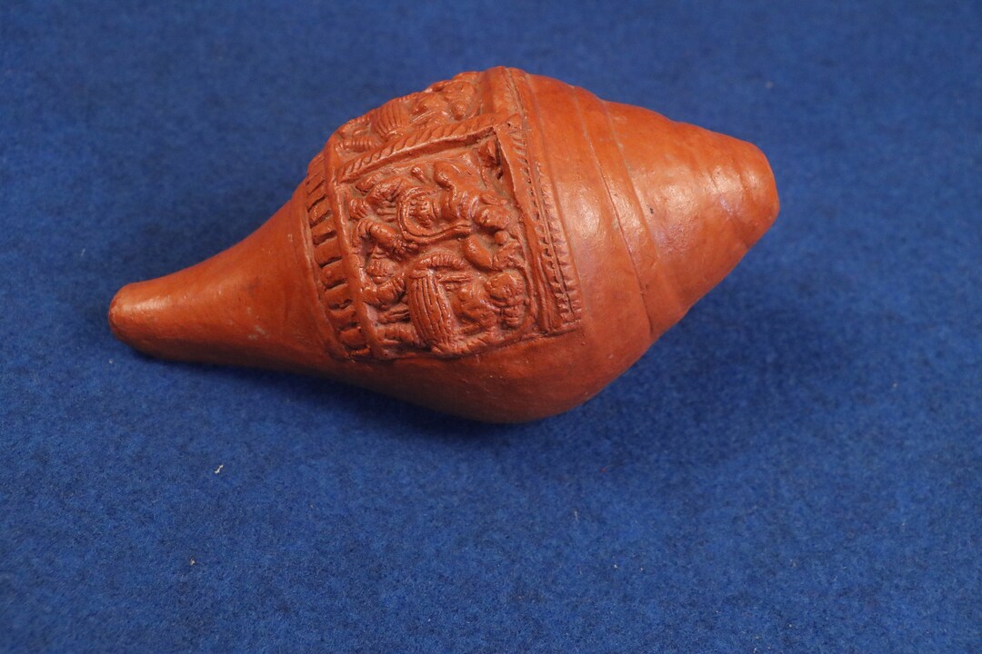Terracotta Handmade Sankha for Puja - Etsy