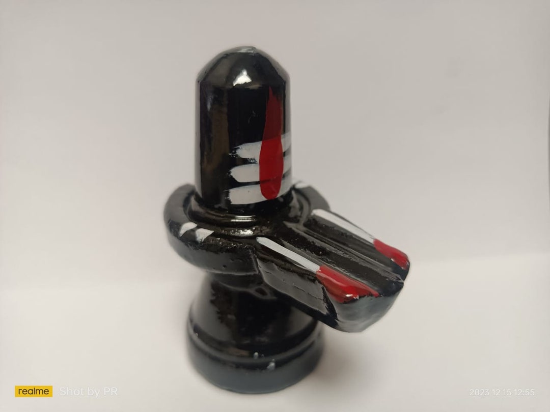 Black Stone Shivling 3 Inch Length Handmade Hindu God Black - Etsy