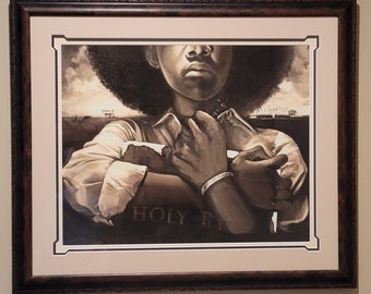 Restored by Edwin Lester,black Art,african American. - Etsy