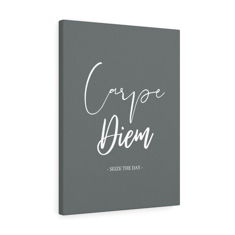 Carpe Diem - Seize the Day - Latin Print - Positive Thinking - Latin ...