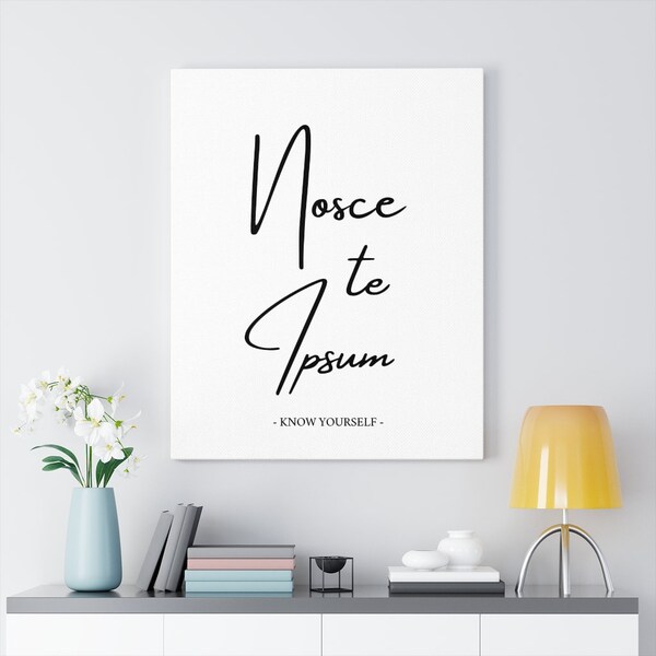 Know Thyself Latin - Etsy