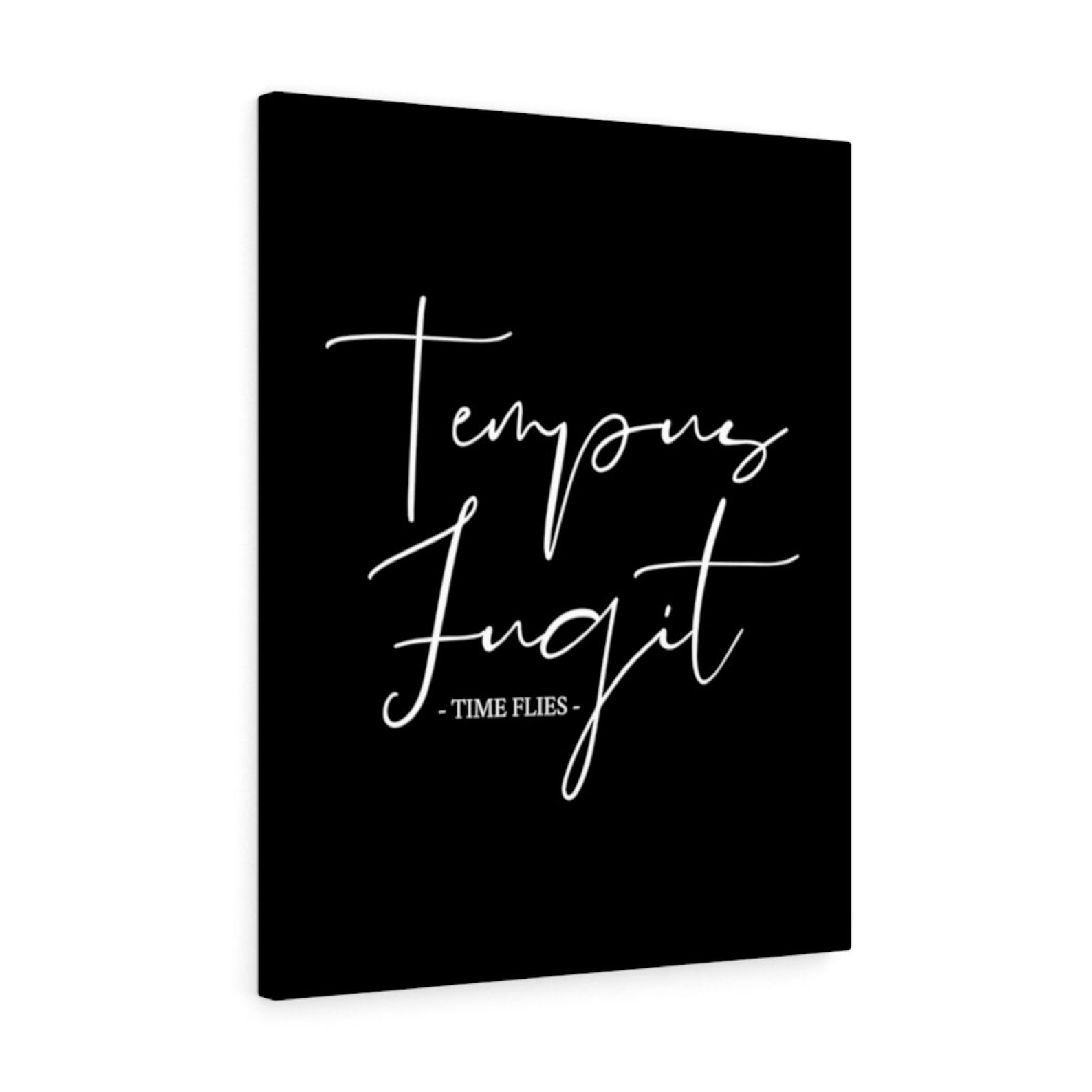 Tempus Fugit - Time Flies - Latin Print - Latin Phrase - Latin Quote ...