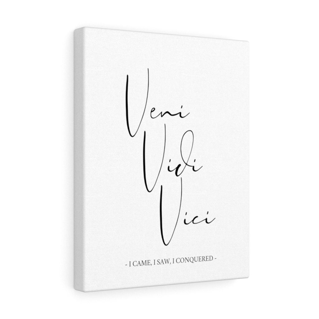 Veni Vidi Vici I Came I Saw I Conquered Latin Print - Etsy