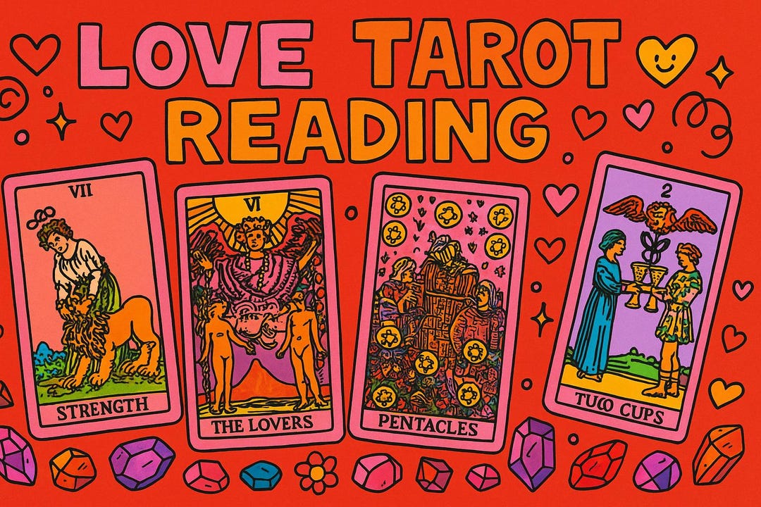24 Hour Love Tarot Reading Guide - Etsy
