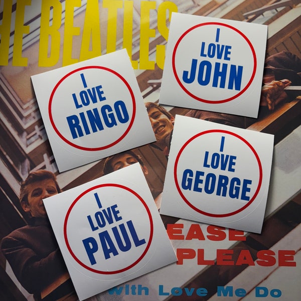 The Beatles Sticker - Etsy
