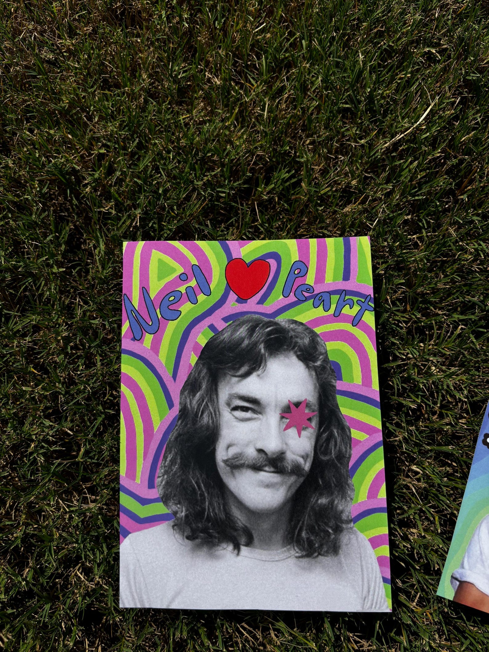Neil Peart Rush Hippie 70s Style Art Print - Etsy