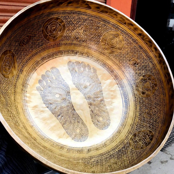 Big Foot Singing Bowl - Etsy