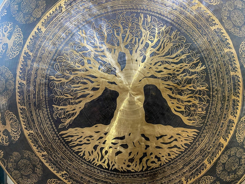 Sale 60cm Extra Large Tree of Life Carving Sound Healing - Etsy