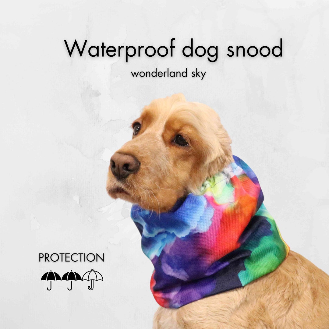 Waterproof Dog Snood | Tension Adjustable Cocker Spaniel Snood | Snood ...