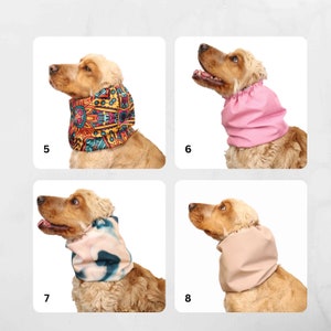 Waterproof Dog Snood | Thick Snood for Dog | Cocker Spaniel Ear ...