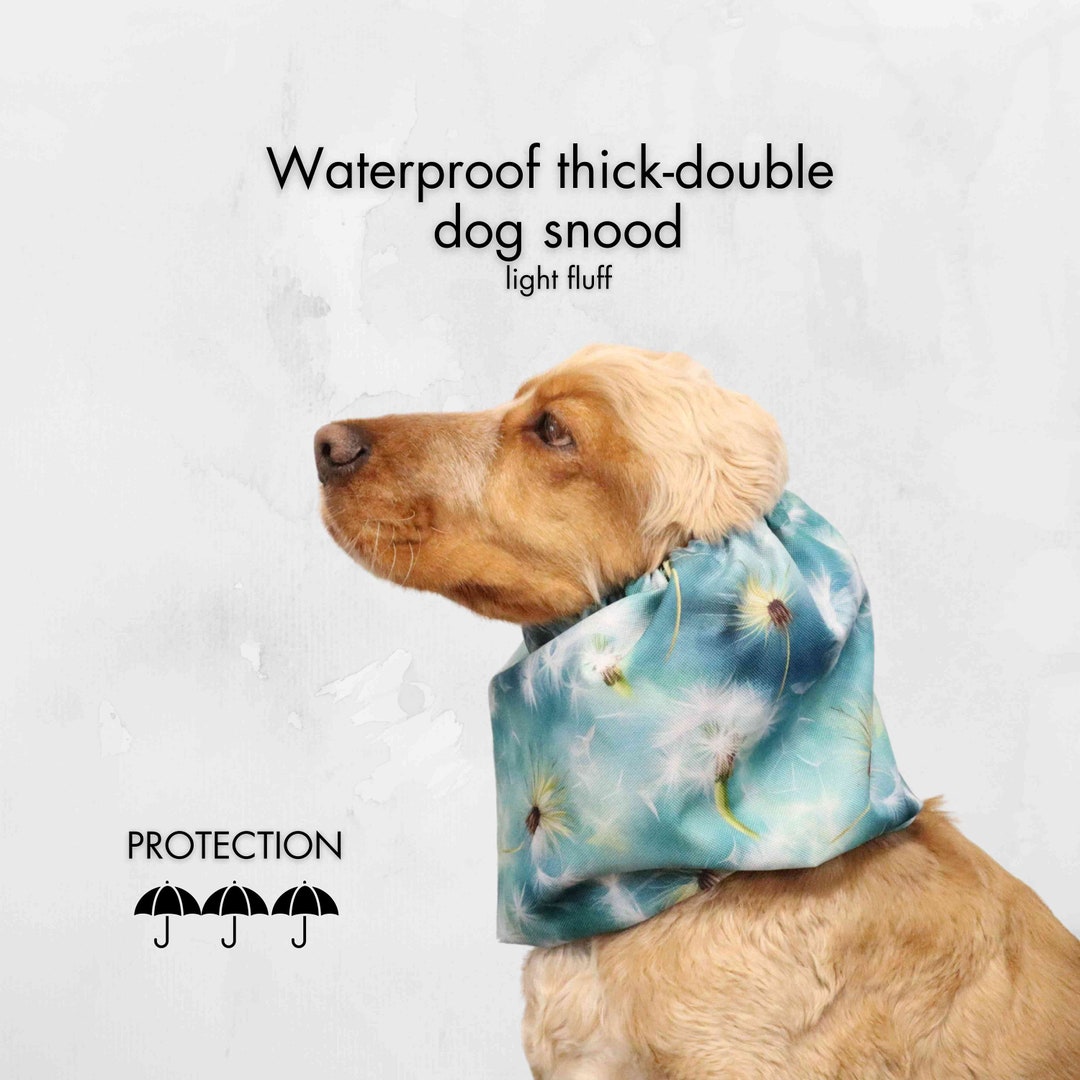 Waterproof Thick Dog Snood | Cocker Spaniel Snood | Dog Ear Scarf | Dog ...