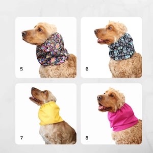 Waterproof Dog Snood | Dog Snood | Cocker Spaniel Snood | Basset Snood ...