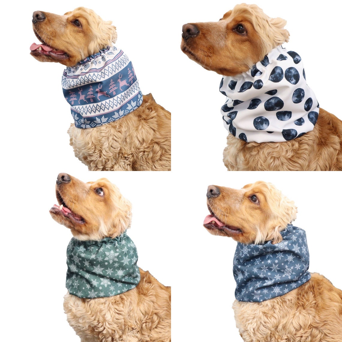 Waterproof Dog Snood Dog Snood Cocker Spaniel Snood - Etsy