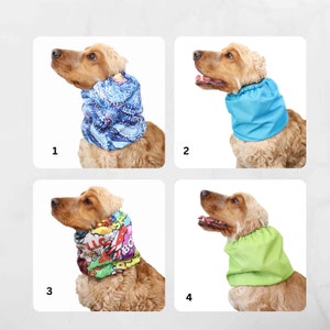 Waterproof Dog Snood | Dog Snood | Cocker Spaniel Snood | Basset Snood ...