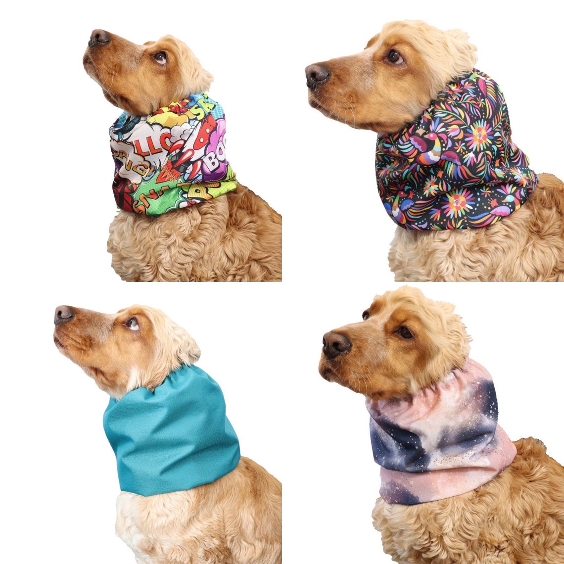 Waterproof Dog Snood Dog Snood Cocker Spaniel Snood - Etsy