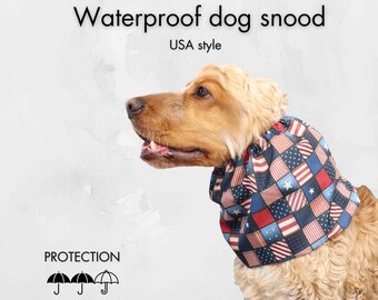 Waterproof Dog Snood Cocker Spaniel Snood Basset Snood Cavalier Snood ...