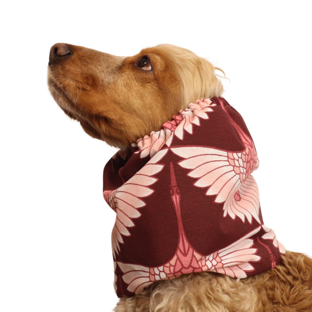 Cotton Linen Dog Snood – Summer Ear Protection | Cocker Spaniel, Poodle ...