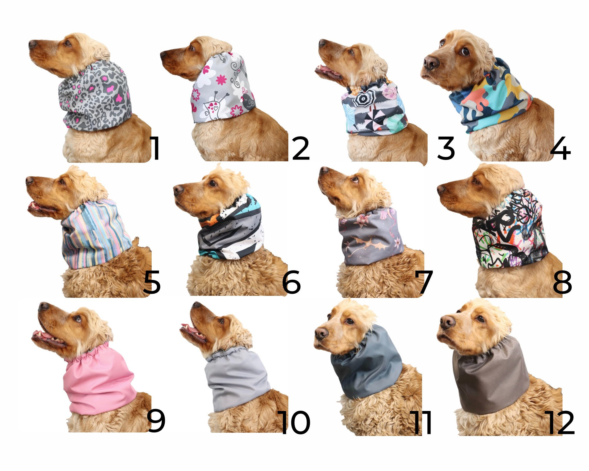 Waterproof Dog Snood Thick Snood for Dog Cocker Spaniel - Etsy