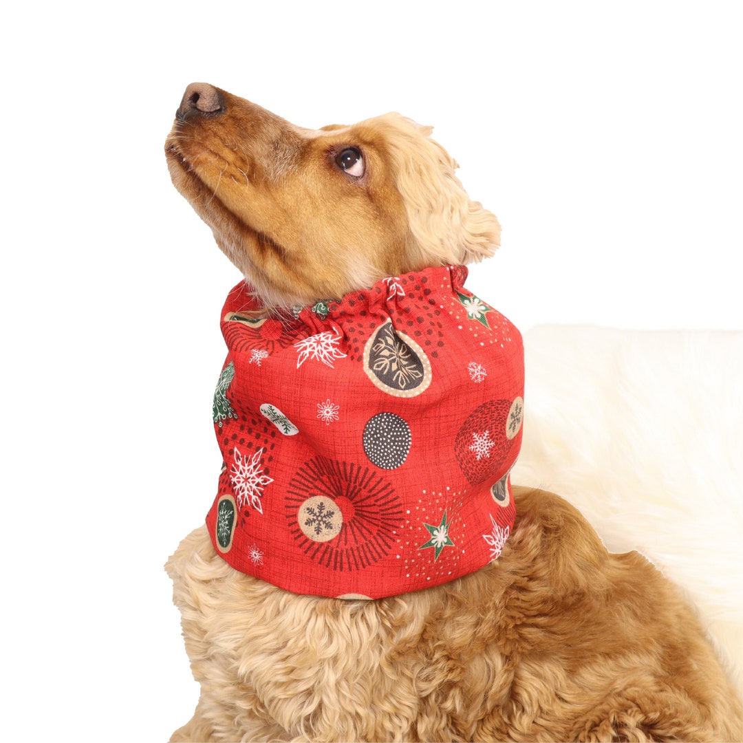 Cotton Dog Snood | Handmade Cocker Spaniel Snood | Cavalier Snood ...