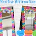 Classroom Decor, Positive Mirror Affirmations, School Supplies, Teacher ...