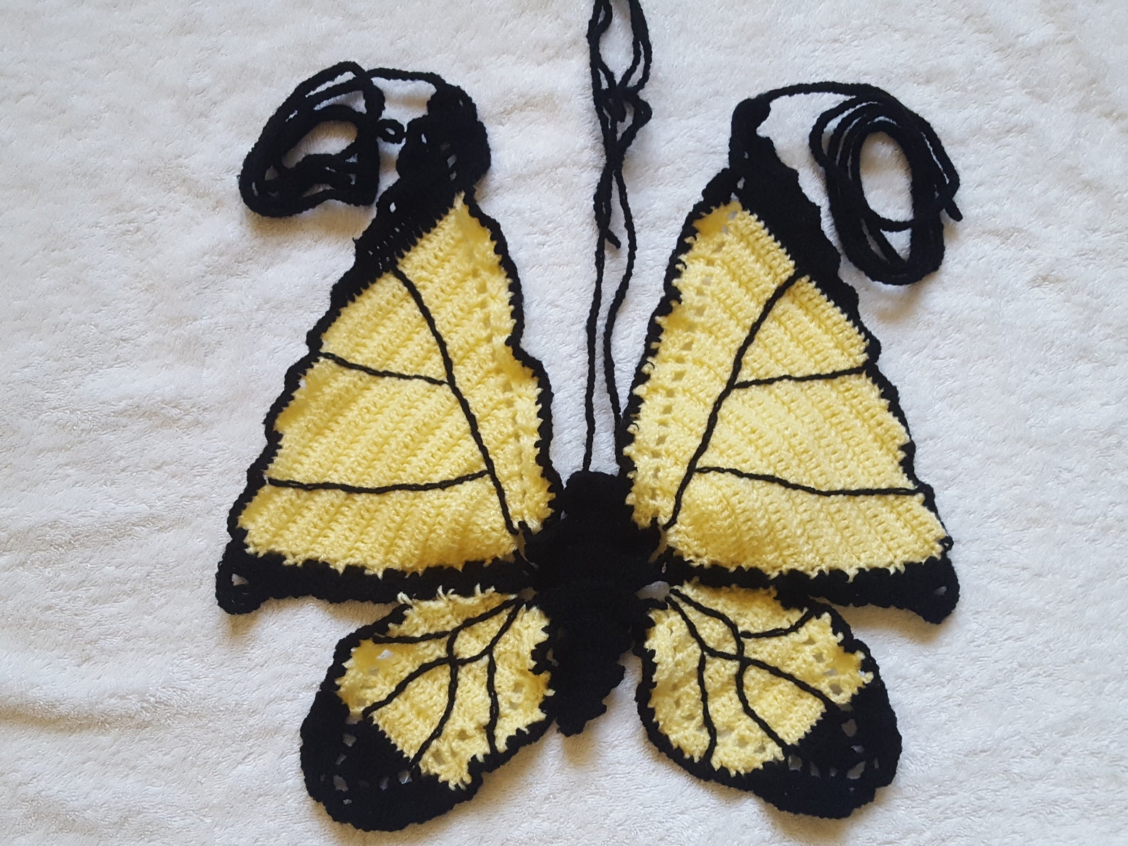Top/crochet monarca mariposa top | Etsy