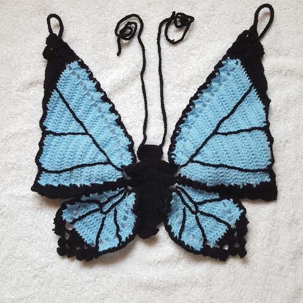 Butterfly Halter Top - Etsy