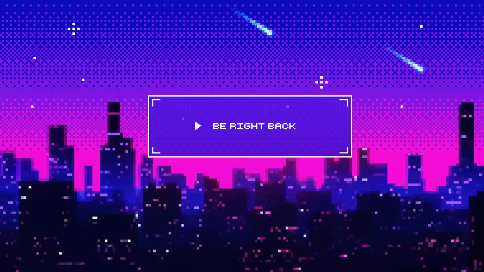 4 Animated Loading Screens - Pixel City Theme for Twitch Streams - Etsy