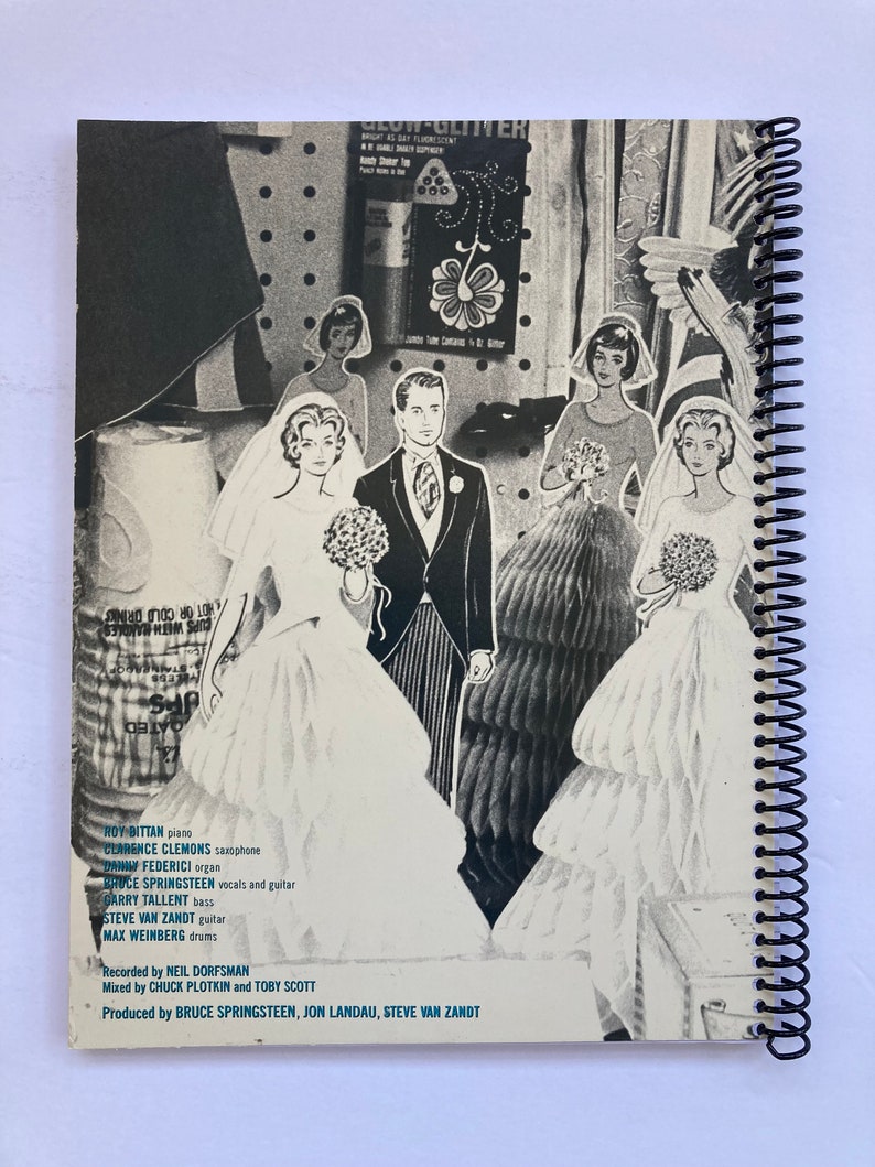 Bruce Springsteen "the River" Record Album Cover Notebook / Journal ...