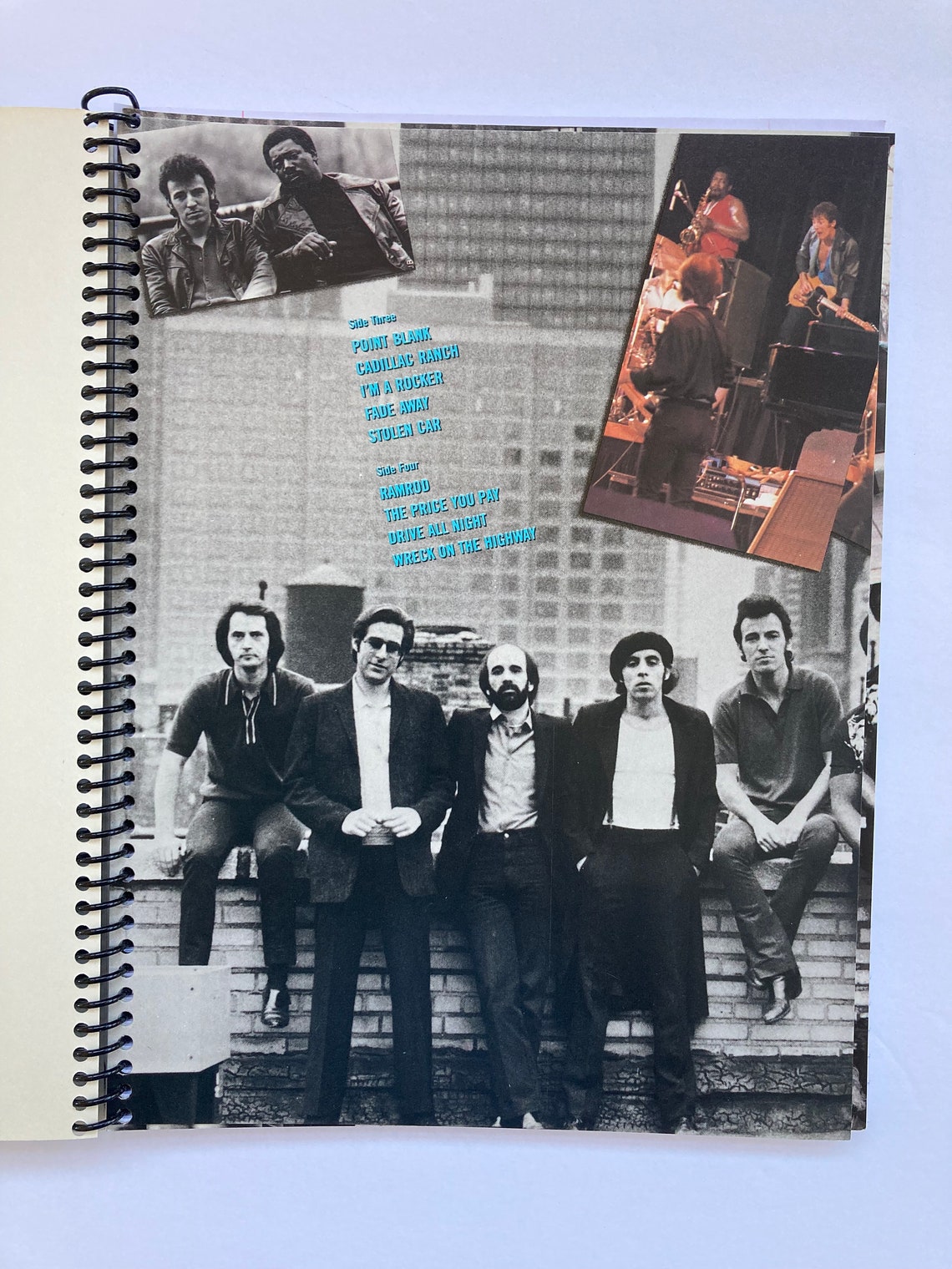 Bruce Springsteen "the River" Record Album Cover Notebook / Journal ...