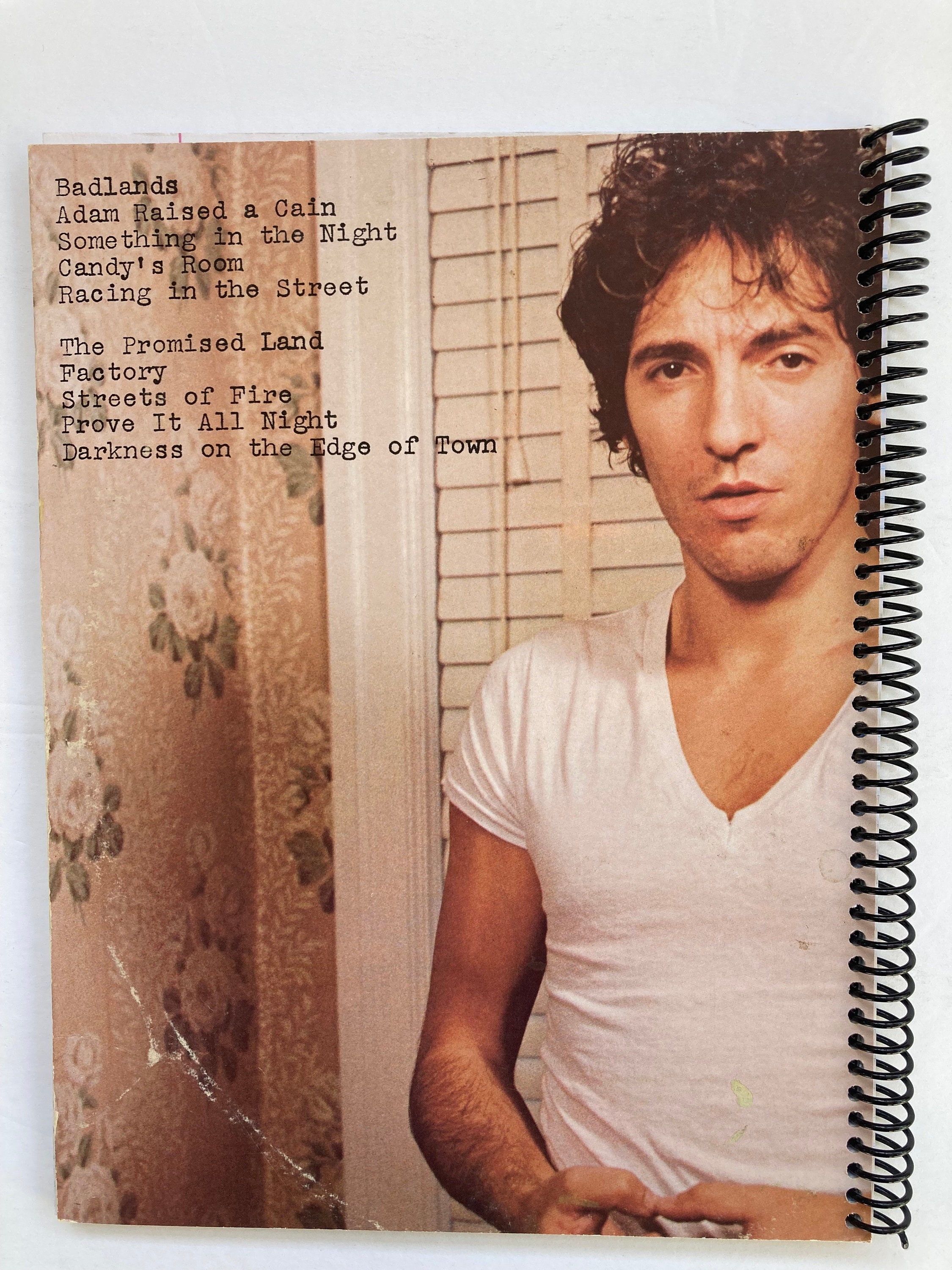 Bruce Springsteen "darkness on the Edge of Town" Record Album Cover ...