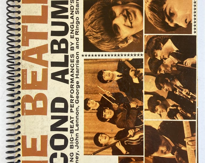 The Beatles "second Album" Record Album Cover Notebook / Journal ...