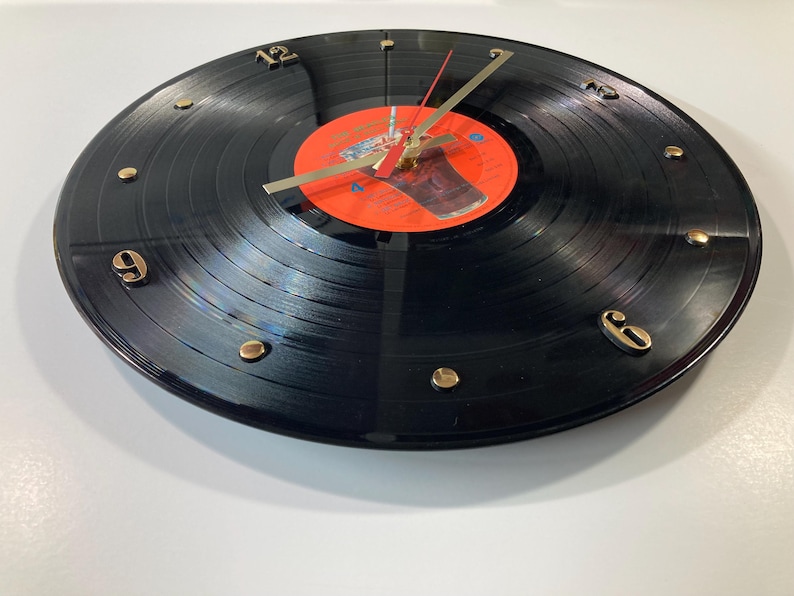 The Beatles Record Clock (rock and Roll Music) - 12" Wall Clock ...