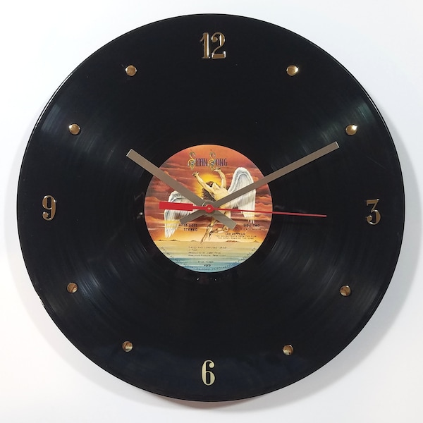 Vinyl Record Clock - Etsy
