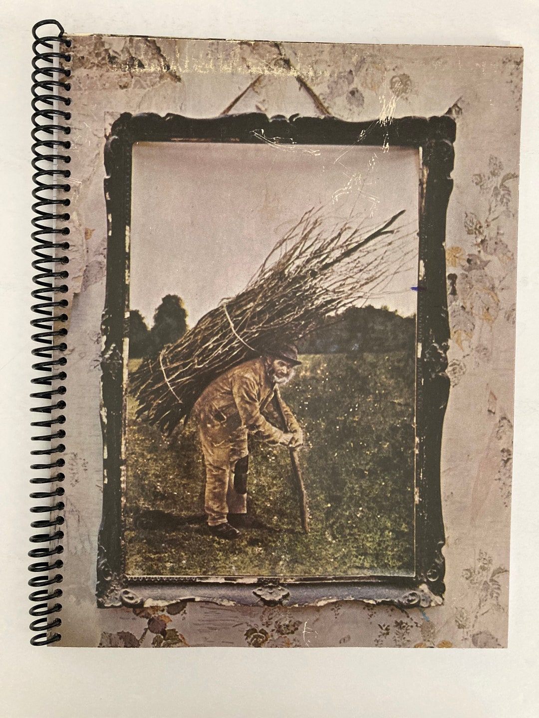 Led Zeppelin "led Zeppelin Iv" Record Album Cover Notebook / Journal ...