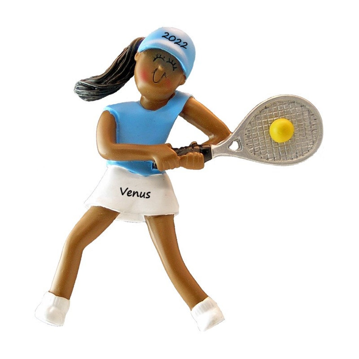 PERSONALIZED Tennis Player Ornament / Tennis Girl Ornament / - Etsy